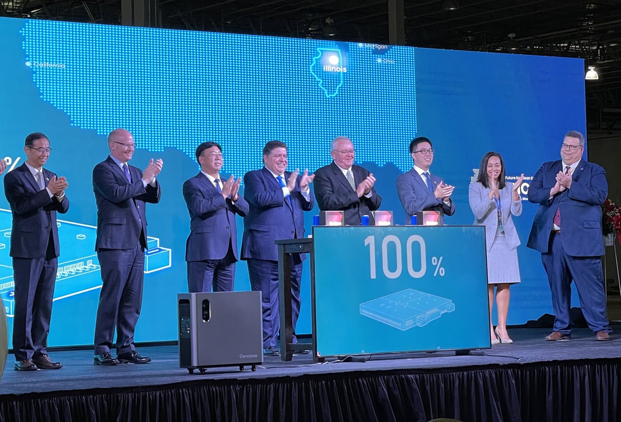 Gov. Pritzker and Gotion Announce New $2 Billion Electric Vehicle Battery Gigafactory in ...